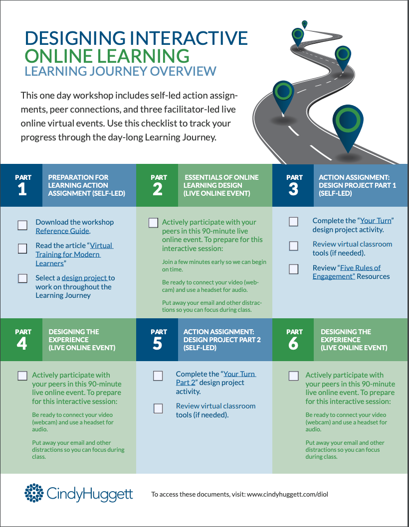 1-Welcome to Designing Interactive Online Learning - Learning Journey ...