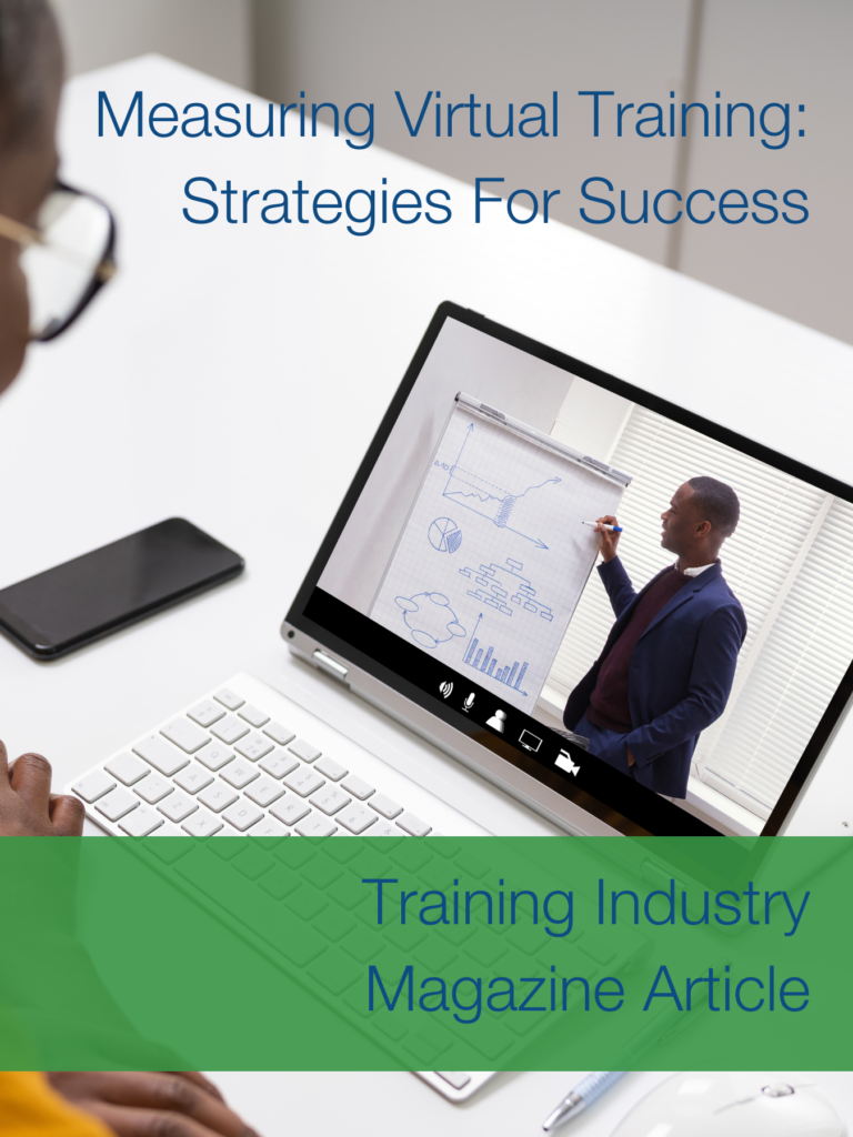 Measuring Virtual Training: Strategies For Success - Cindy Huggett